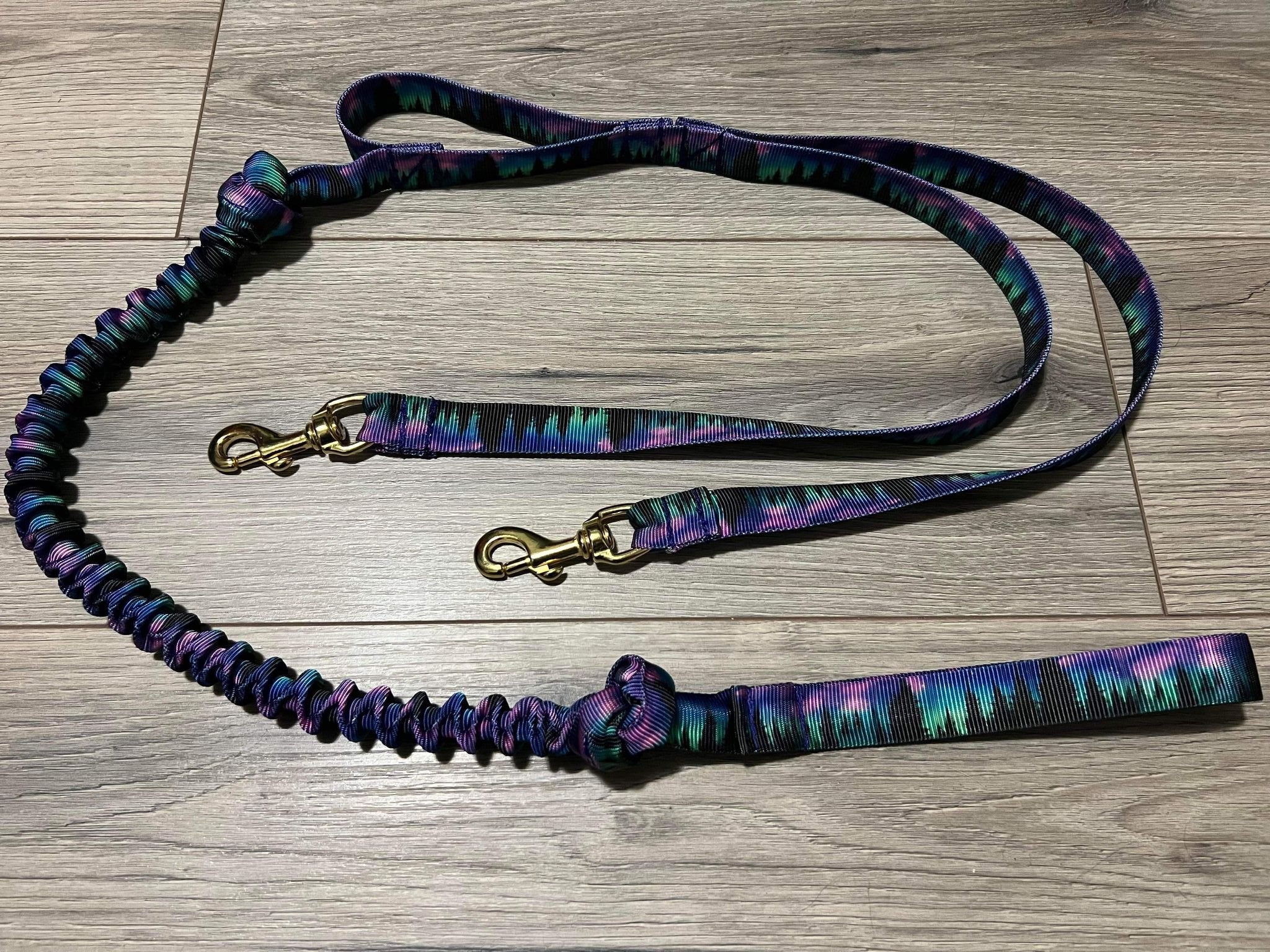 2-Dog Bungee Leash/Mushing Line – myborderstoyours